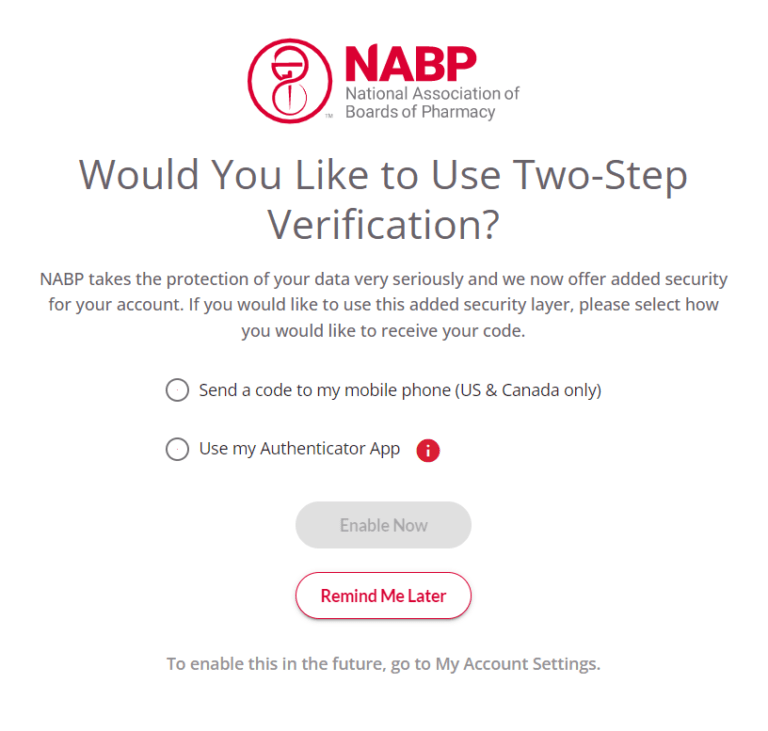 How do I enable two-step verification? - National Association of Boards ...